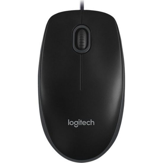 Dmax Teknoloji | Logitech M100 Kablolu Optik Mouse Siyah 910-006652